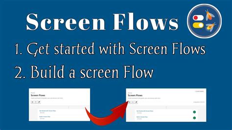 Screen Flows Build A Screen Flow Get Started With Screen Flows Salesforce Trailhead Youtube