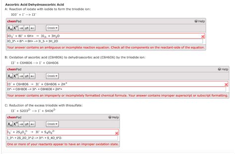 Solved Ascorbic Acid Dehydroascorbic Acid A Reaction Of