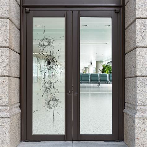 Anti Shatter Security Safety Film Enhanced Glass Protection
