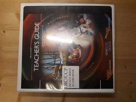 Teachers Guide For Ged Pre Ged Connection Oic Ccp Ged Connec By