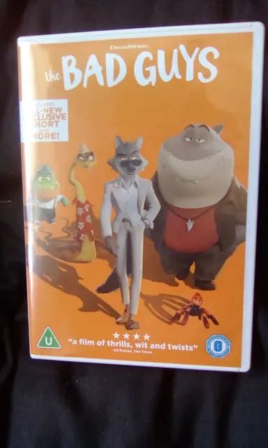 Dreamworks The Bad Guys Dvd 2022 Standard Edition Free Delivery £5