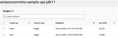 amazon corretto openjdk를 사용한 java 기반 애플리케이션 컨테이너 경량화 aws 기술 블로그