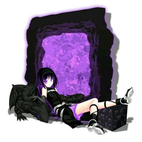 Ender Dragon Fan Art Girl