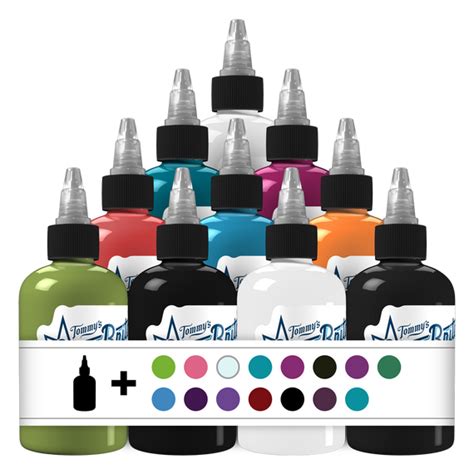 Premium Tattoo Inks Individual Colors And Sets Starbrite® Colors