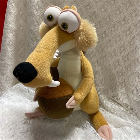 Ice Age Continental Drift Scrat Wih Acorn Plush 33cms
