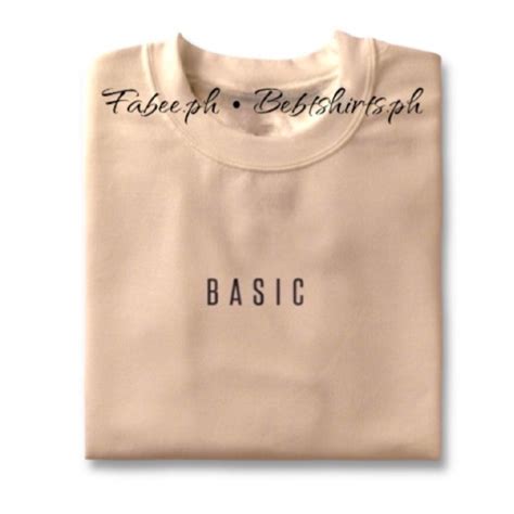 Basic 1 Aesthetic Statement Tee Shirt T Shirt Printed High Quality