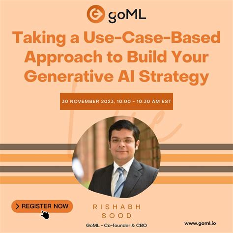 Webinar Generative Ai Strategy By Gomls Rishabh Sood Goml Posted On