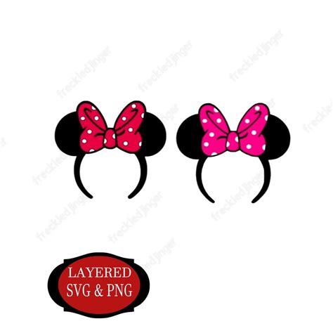 Svg File Cricut Cut File Png File Minnie Mouse Ears Minnie Ears Etsy