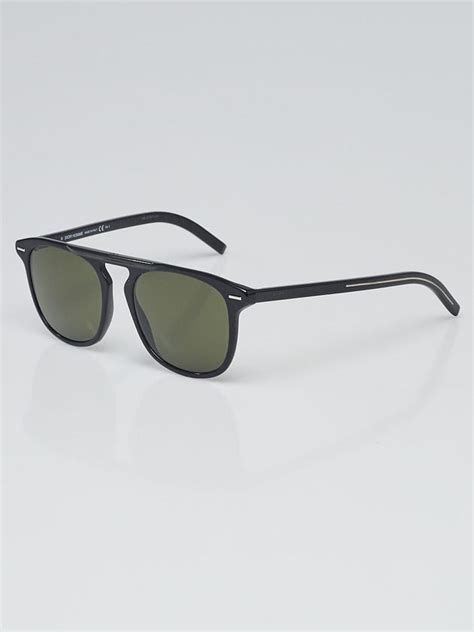 Christian Dior Black Plastic Blacktie Sunglasses Yoogis Closet