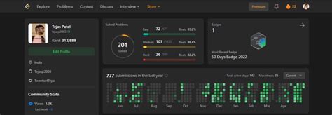 Tejas Patel On Linkedin Leetcode Codingmilestone Problemsolving