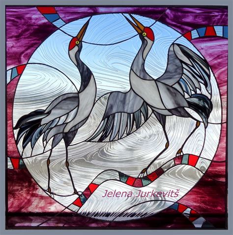 Stained Glass Birds Stained Glass Crafts Stained Glass Designs