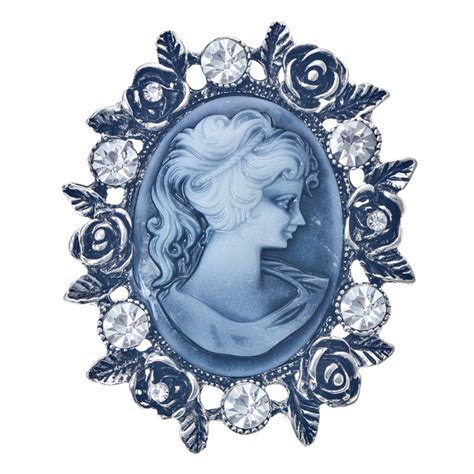 Clayre And Eef Womens Brooch Grey Metal