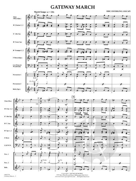 Eric Osterling Sheet Music For Concert Band Buy Online