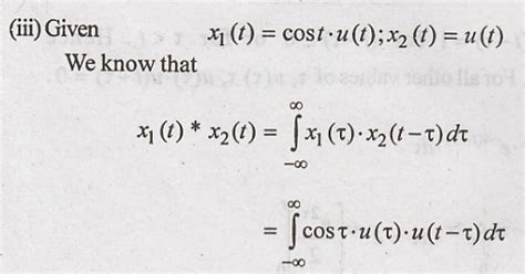 Convolution Concept Of Convolution Properties Of Convolution