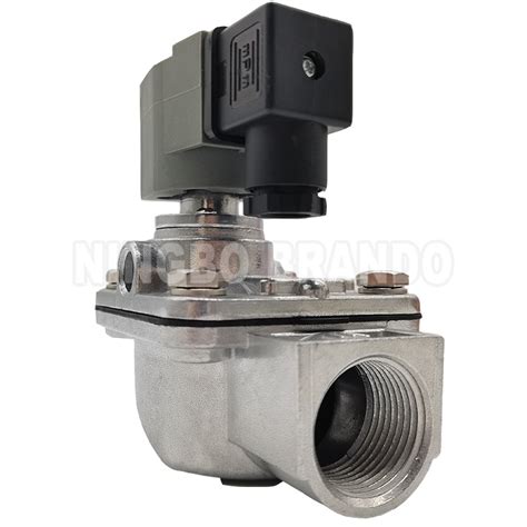 CA25T Right Angle Threaded Dust Collector 1 Inch Solenoid Diaphragm