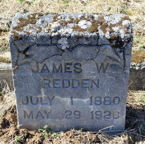 James William Redden 1880 1926 Find A Grave Memorial
