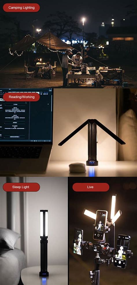 15 Brightness Options For Multifunctional Portable Led Lightsled
