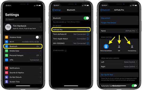 How To Control The Noise Cancellation Feature On Airpods Pro
