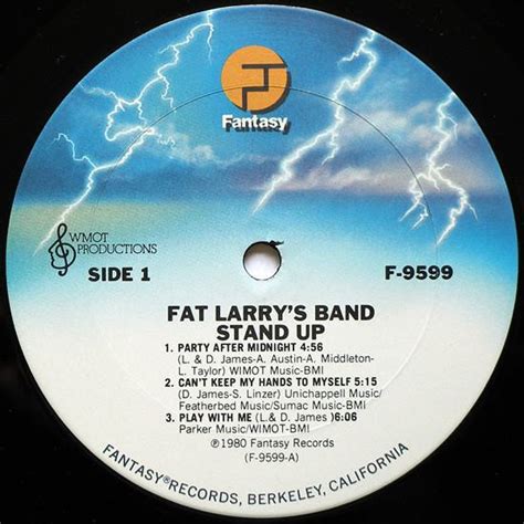 Fat Larrys Band ‎ Stand Up