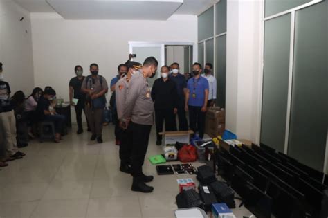 Sehari Lokasi Judi Online Di Tangerang Digerebek Polisi