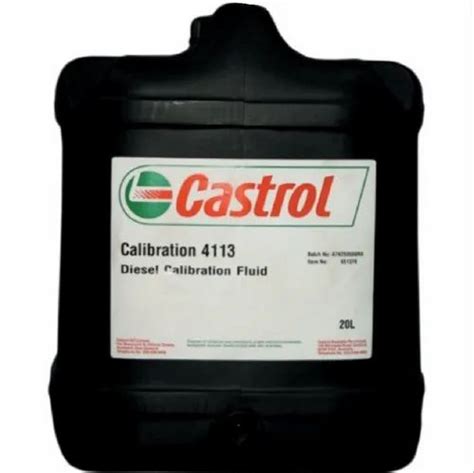 Castrol Calibration 4113 Fluid For Industrial Packaging Type Barrel