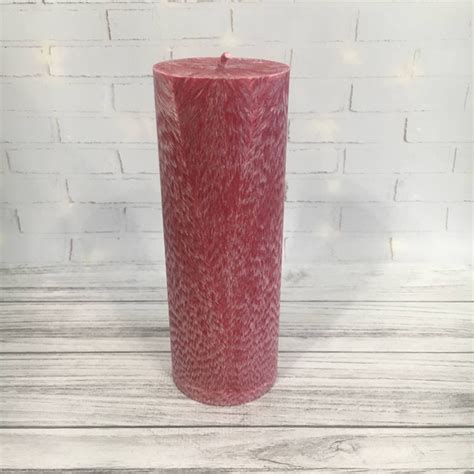 Свеча Garden из пальмового воска 55 мм 150 мм красный фото отзывы характеристики в интернет