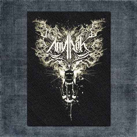 Amarok Back Patch Amarok Wolf Artwork Big Back Patch Vestimen Be Different