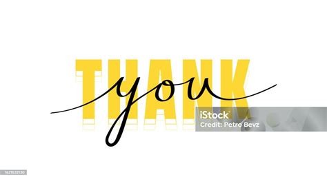 감사합니다 부드러운 선으로 손으로 그린 선 그리기 인쇄 포스터 배너 카드 및 스티커를 위한 타이포그래피 슬로건 벡터 그림 감사합니다에 대한 스톡 벡터 아트 및 기타 이미지