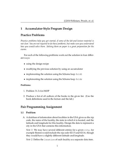 Fillable Online Solved Lab Worksheet 1 5 Points Practice Problems For