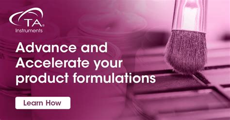 ta instruments on linkedin testing cosmetic products consistency and