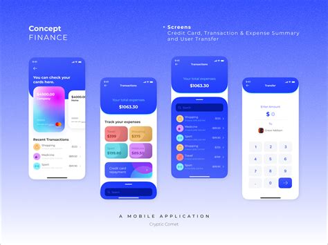 Finance App Ui Mobile App User Interface By Vigneshwar S On Dribbble
