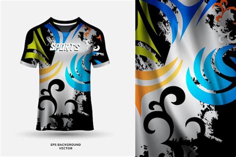 Premium Vector Futuristic And Fantastic T Shirt Jersey Design