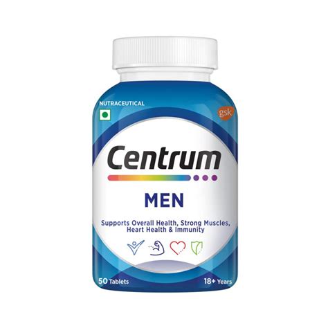 Centrum Multivitamin For Men Multivitaminmultimineral Supplement With