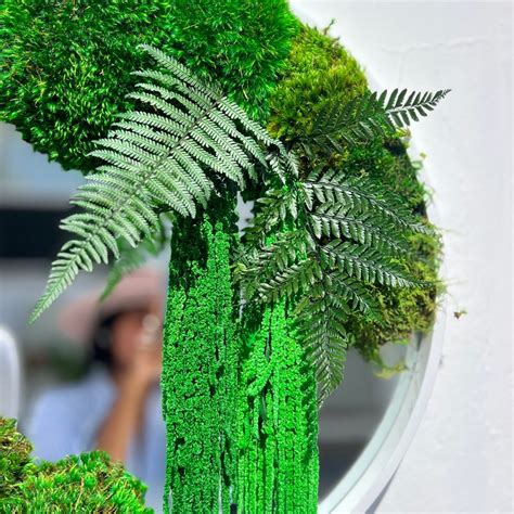 Moss Mirror Etsy