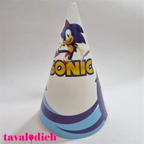 کلاه تولد تم سونیک لیست قیمت تولدیچ