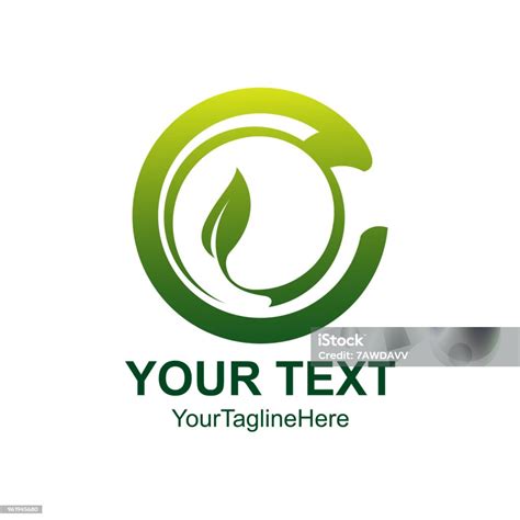 원형 녹색 잎 생태 자연 요소 벡터 아이콘입니다 잎 로고와 추상 유기 잎 로고입니다 0명에 대한 스톡 벡터 아트 및 기타 이미지 0명 나무 디자인 Istock