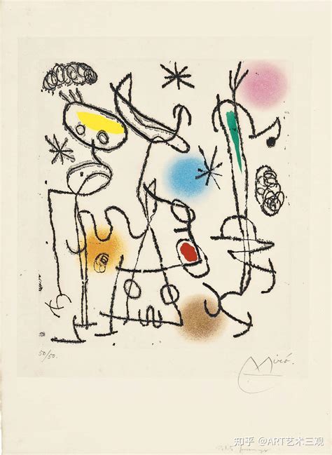 胡安·米罗作品（一）丨绘画 知乎
