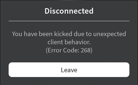 How To Fix Roblox Error Code 268