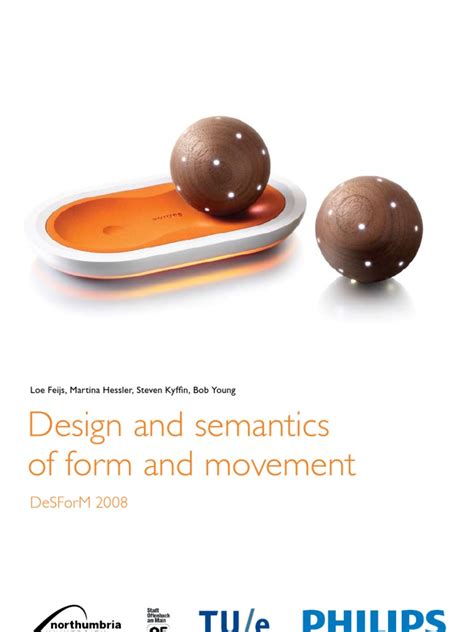 Design And Semantics Of Form And Movement 2008 Proceedings Pdf