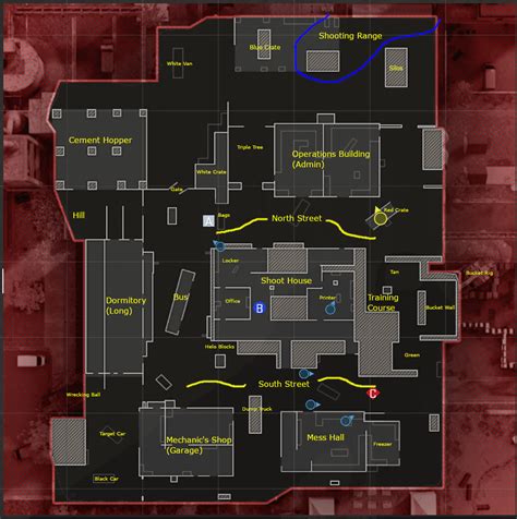 Nighthaven Labs Map Layout Blueprint With Callouts R Rainbow6