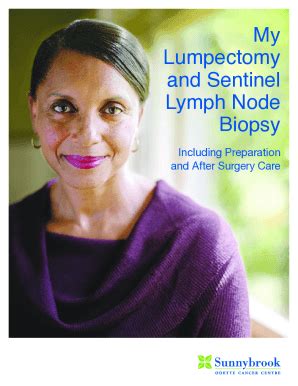 Fillable Online My Lumpectomy And Sentinel Lymph Node Biopsy Fax Email Print PdfFiller