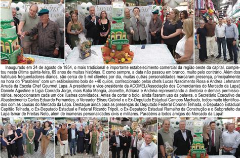 Mercado da Lapa 69 anos de história e tradição JORNAL NOSSO BAIRRO