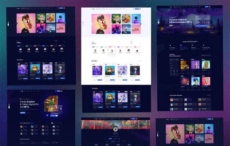 Bitoken含3首页加密收藏品nft交易市场angular 13模板v10 云创源码