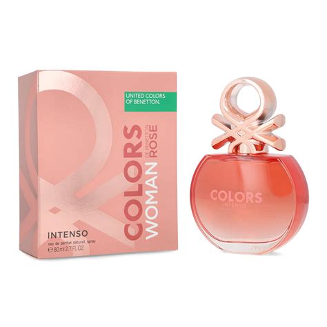 Perfume Para Mujer Benetton Benetton Colors Rose Intenso Walmart En Línea