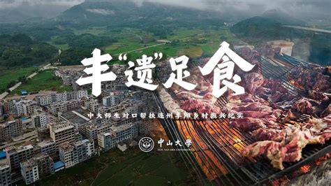 丰“遗”足食（中大师生对口帮扶连州丰阳乡村振兴纪实） 清远共青团 清远共青团 哔哩哔哩视频