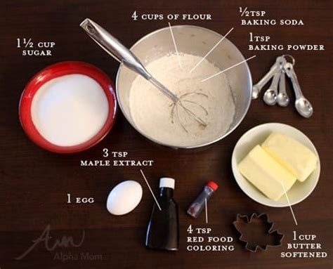 Red Maple Leaf Cookie Recipe Alpha Mom