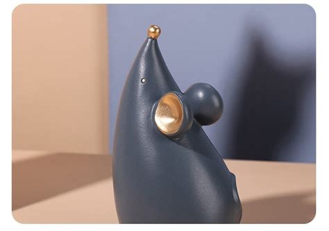 A Touch Of Luxury And Class Nordic Cat And Mouse Sculpture Set Meowgicians™