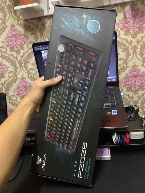 Aula F2028 Gaming Membrane Keybord RGB, Computers & Tech, Parts ...