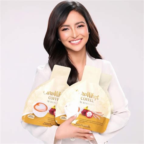 Hebeskin Curvwhyt Coffee Powder Mix Drink Herbal Extract Glutathione