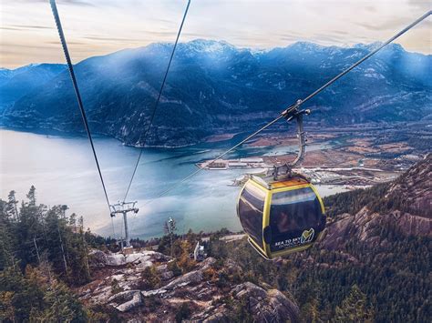 Sea To Sky Gondola In Squamish Summit Views And Suspension Bridge